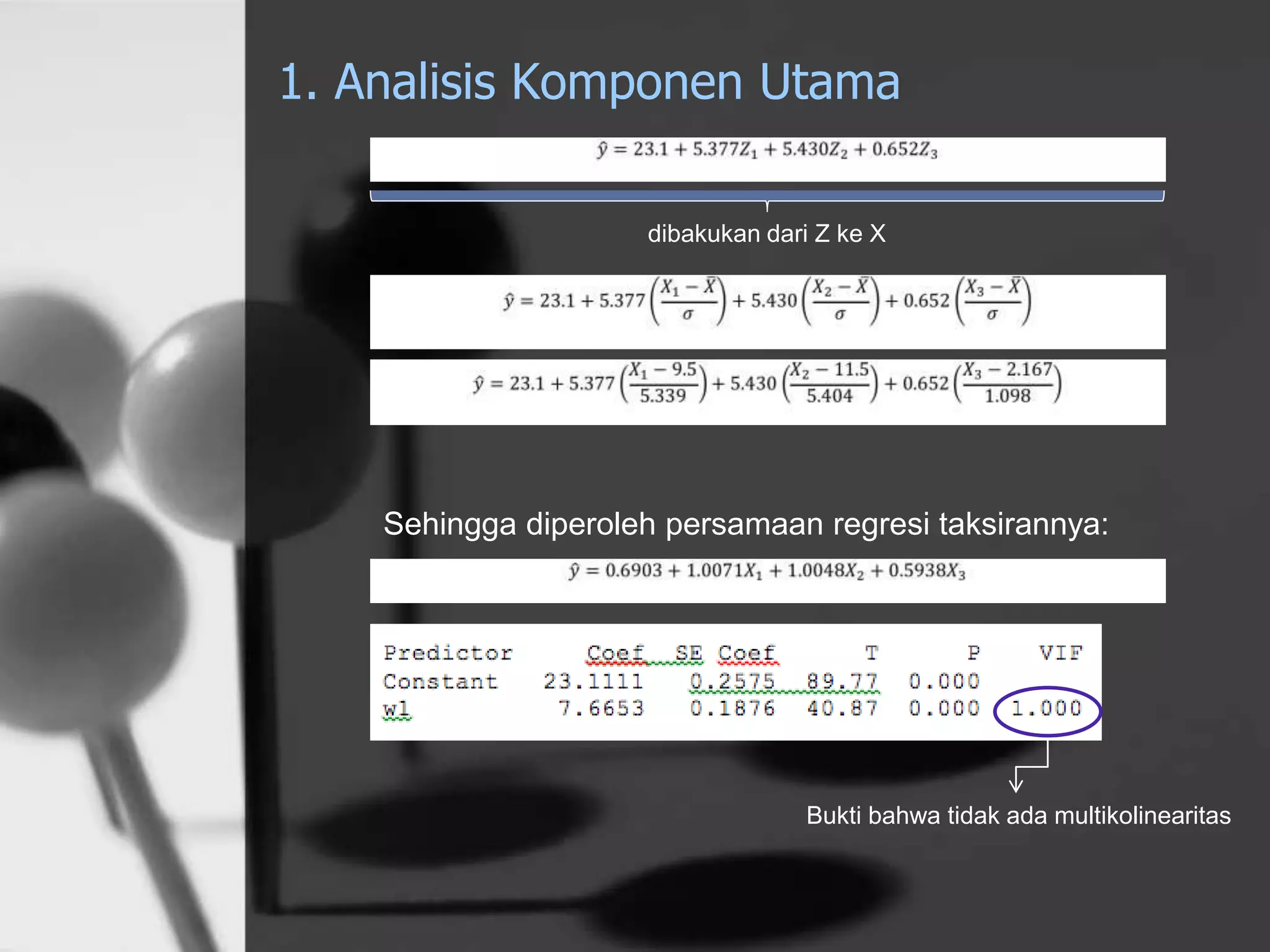 principal regression | PPTX