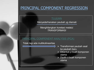 principal regression | PPTX