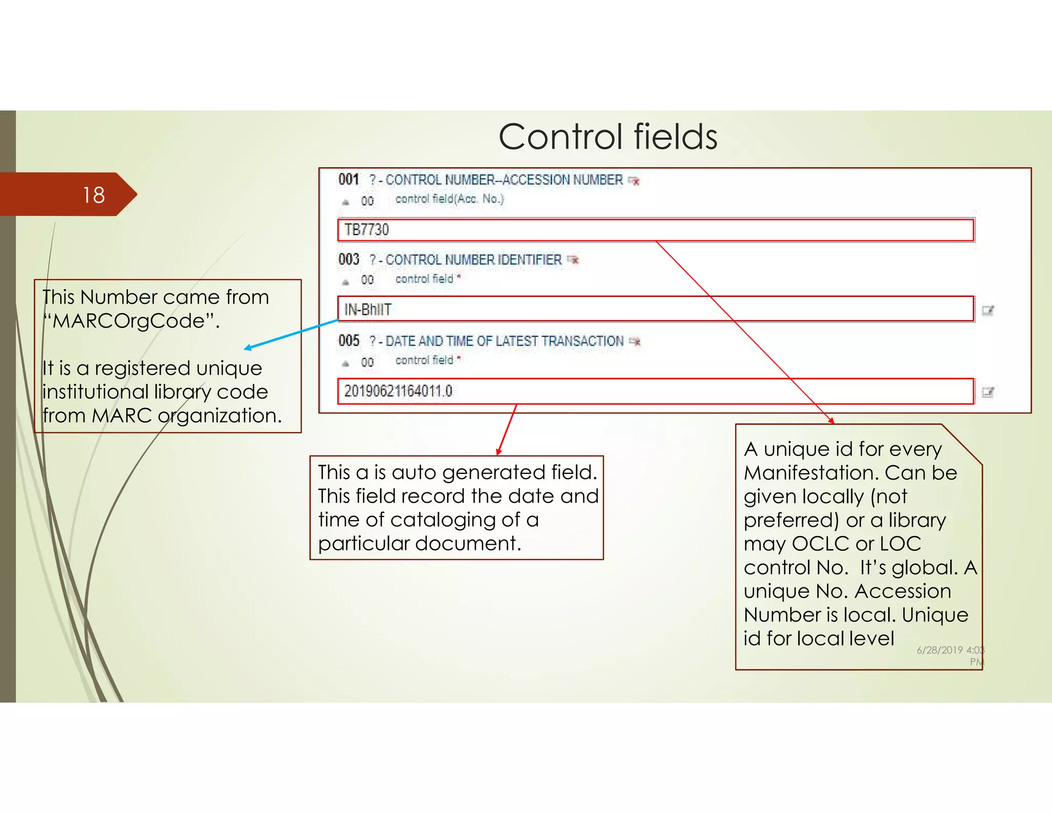 Creating a New Bibliographic Record in Koha with MARC 21 Fields | PDF