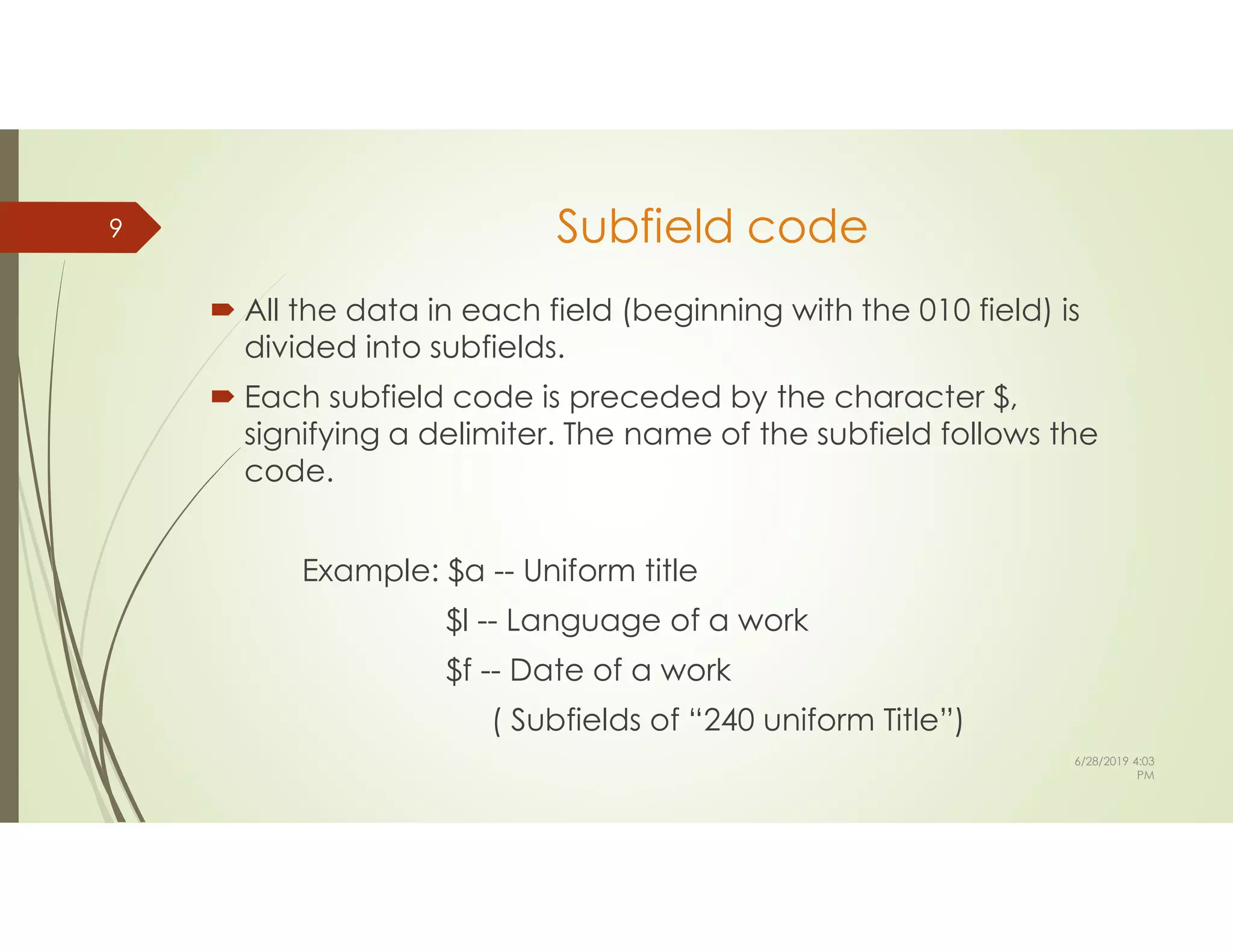 Creating a New Bibliographic Record in Koha with MARC 21 Fields | PDF