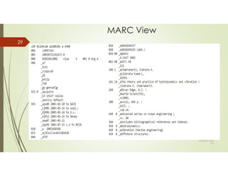 Creating a New Bibliographic Record in Koha with MARC 21 Fields | PDF