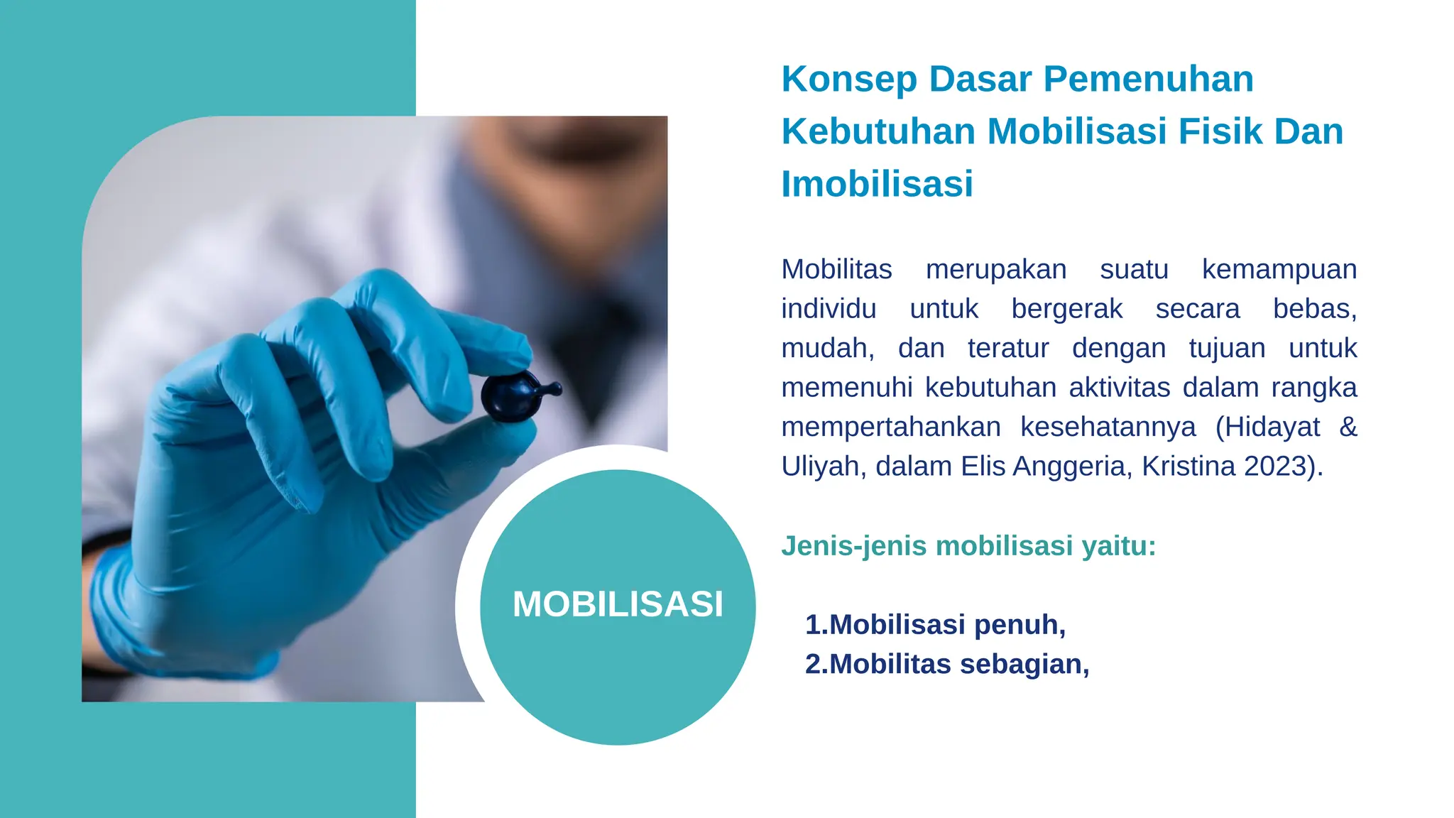 kosep pemenuhan kebutuhan aktivitas, mobilisasi | PDF