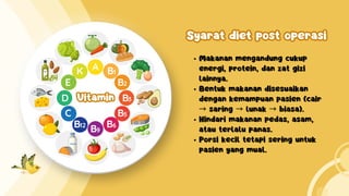 ppt tentang nutrisi pasien post operasi kelompok 1 | PDF