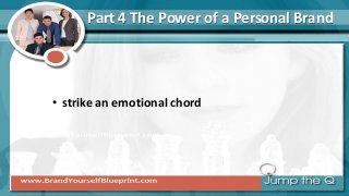 Part 4 The Power of a Personal Brand