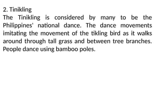 Presentation in teaching Philippine Folk Dances | PPTX