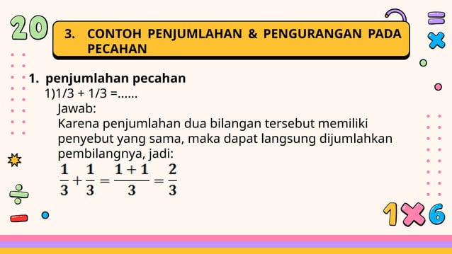 PPT MATEMATIKA MATERI PECAHAN KELAS 2 SD .pptx