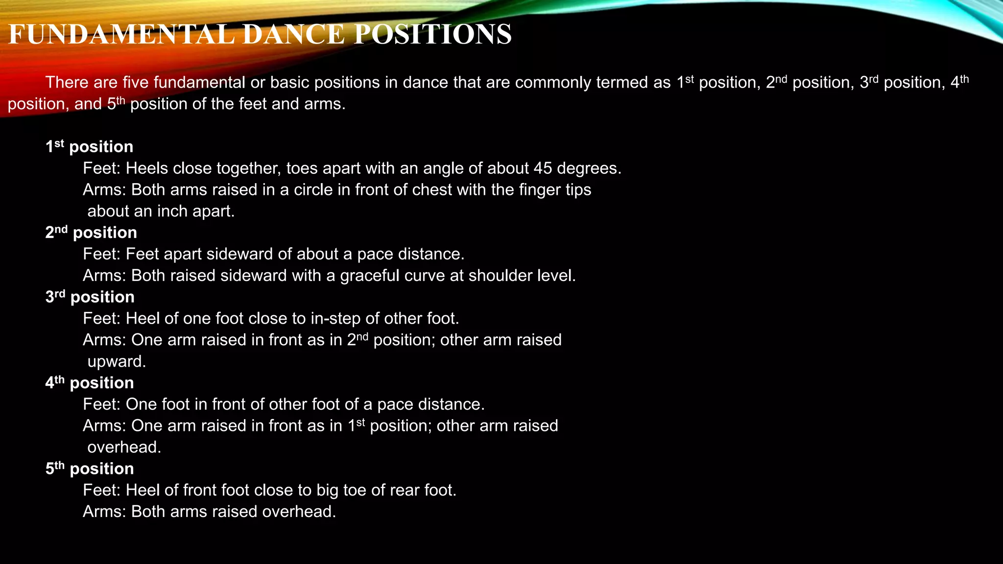 NATURE AND BACKGROUND OF DIFFERENT DANCES | PPTX