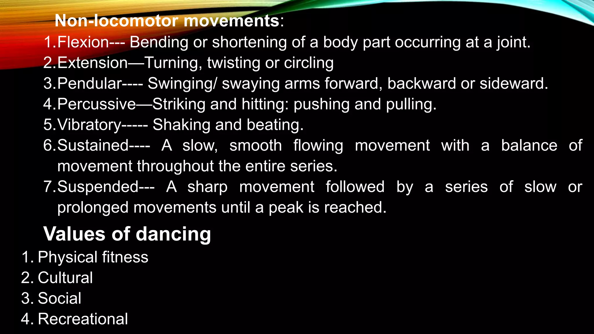 NATURE AND BACKGROUND OF DIFFERENT DANCES | PPTX