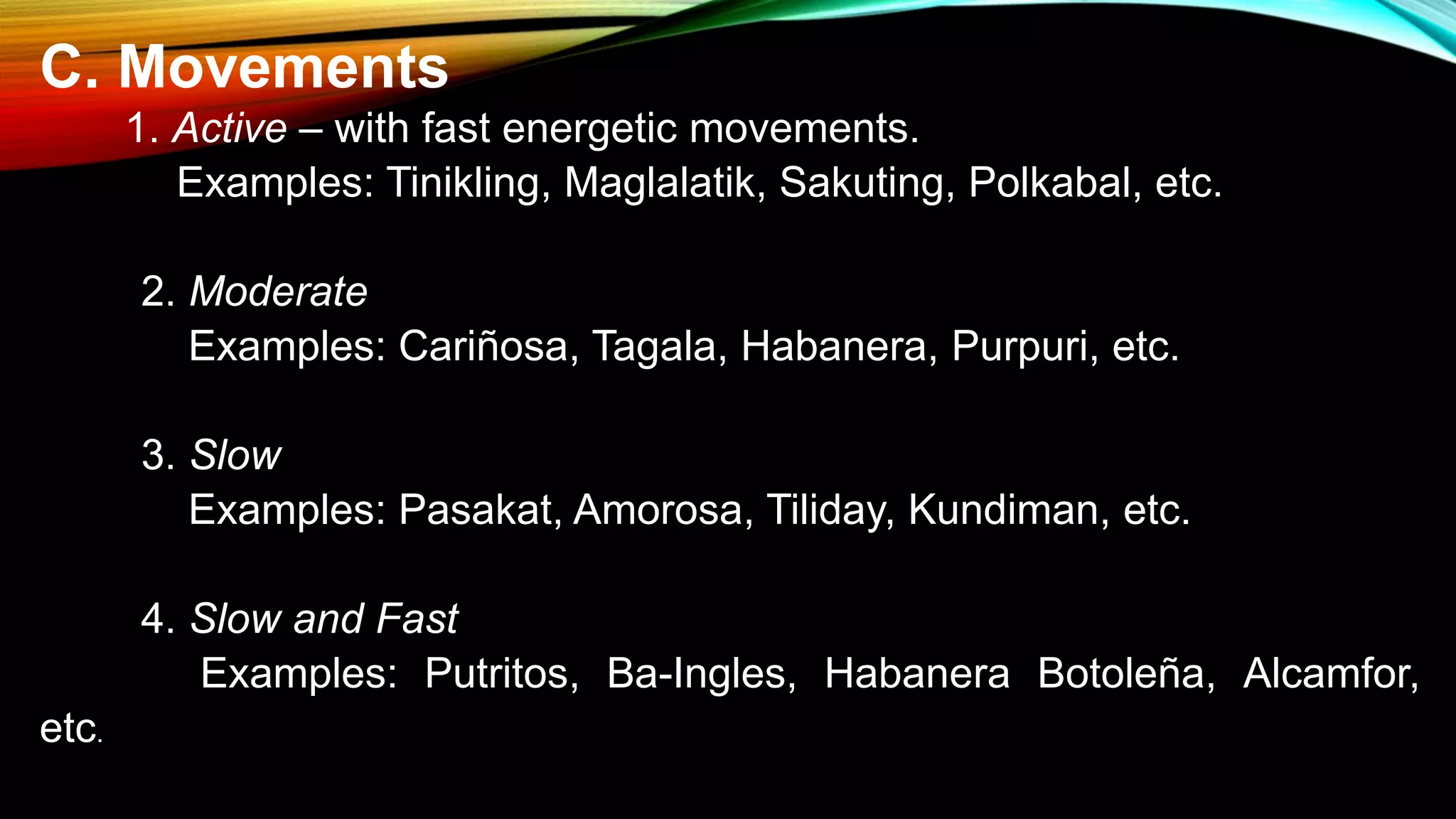 NATURE AND BACKGROUND OF DIFFERENT DANCES | PPTX