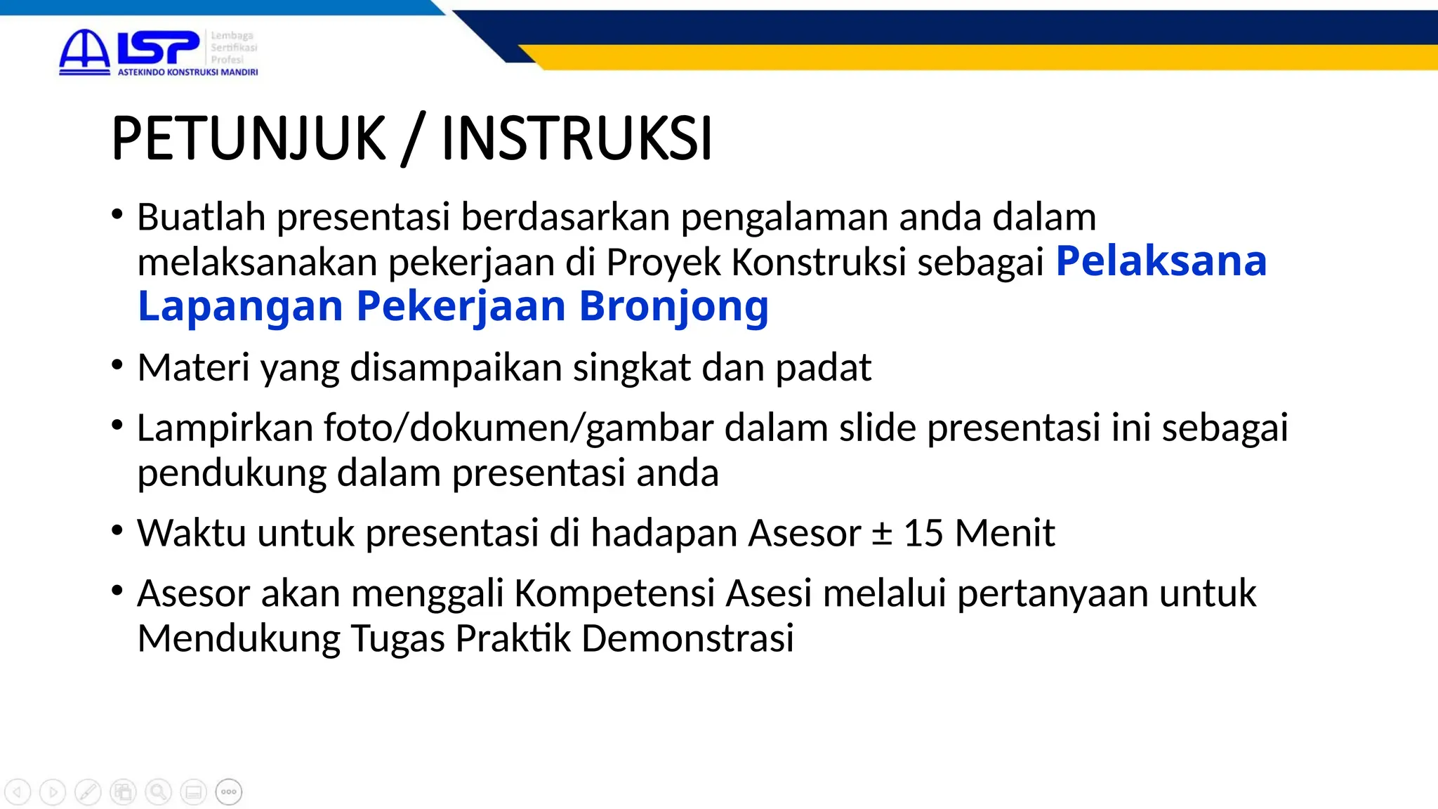 presentasi konstruksi Pekerjaan Bronjong -.pptx