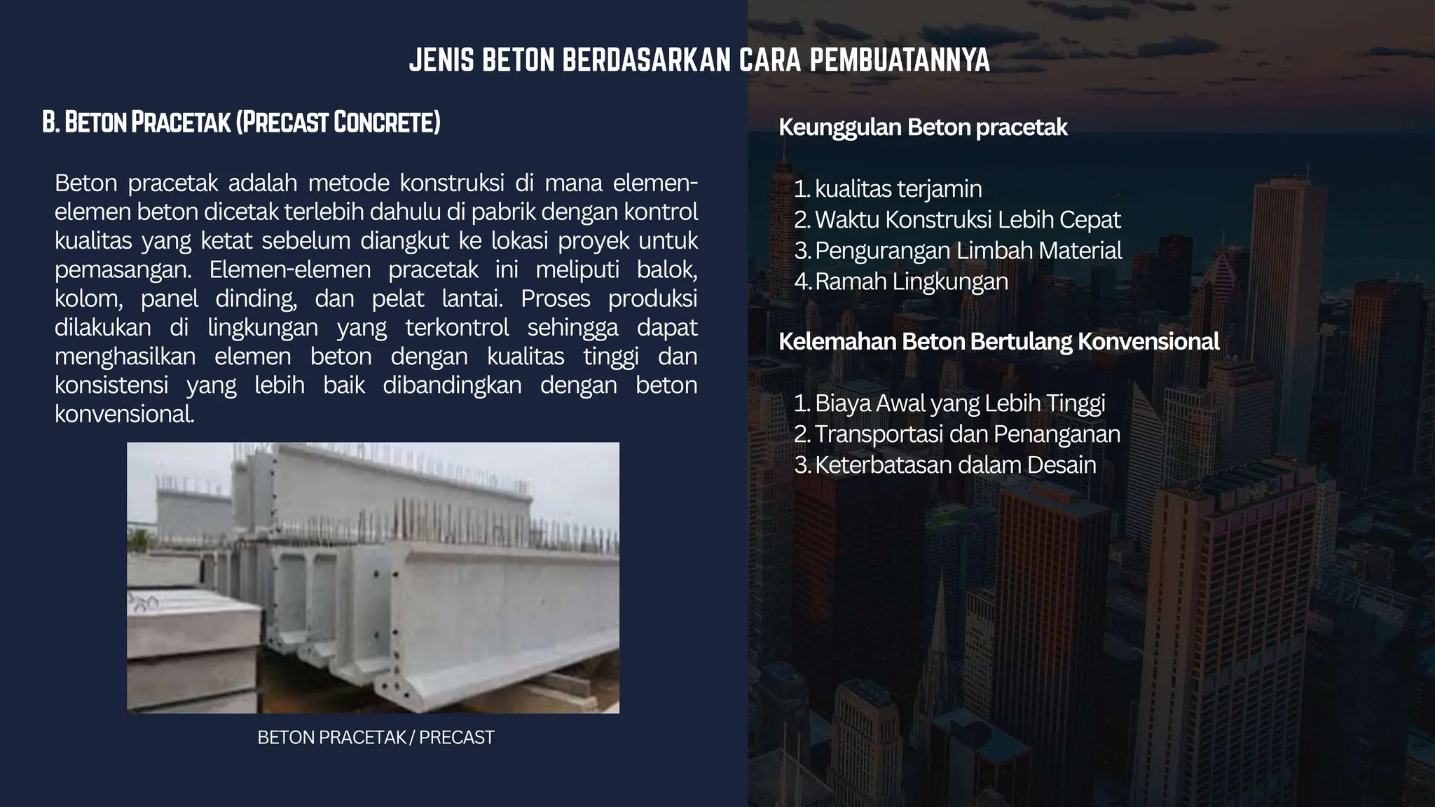 PPT PEKERJAAN STRUKTUR ATAS ( BETON BERTULANG DAN PRECAST).pdf
