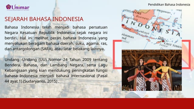 Sejarah dan Perkembangan Bahasa Indonesia | PPTX