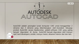 PPT pelatihan autocad basic | PPTX