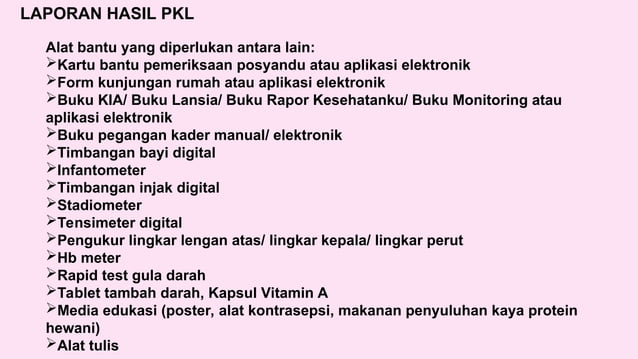 PPT Pelatihan Kader ILP di tingkat desa.ppt