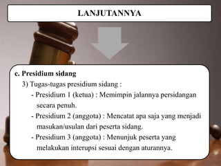 PPT PELATIHAN SIDANG (TEKNIK PERSIDANGAN).pdf