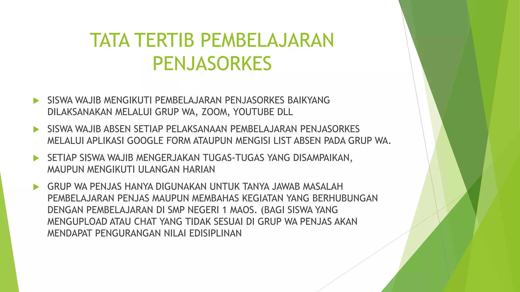 Ppt pembelajaran penjas 1 | PPT