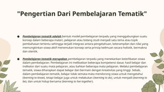 ppt Metode Pembelajaran Tematik (yus).pptx