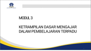 PPT PEMBELAJARAN TERPADU KB3 semester 5 | PPT