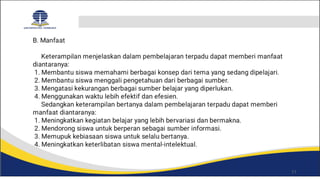 PPT PEMBELAJARAN TERPADU KB3 semester 5 | PPT