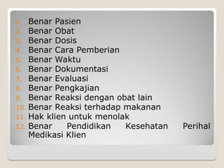 Cara dan Rute Pemberian sediaan Farmasi I | PPT
