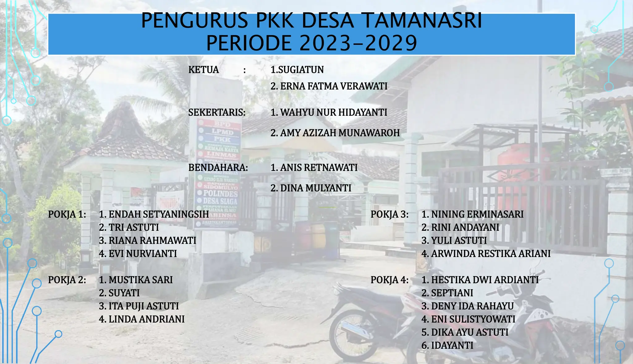 power point pembinaan administrasi pkk desa tamanasri | PPTX