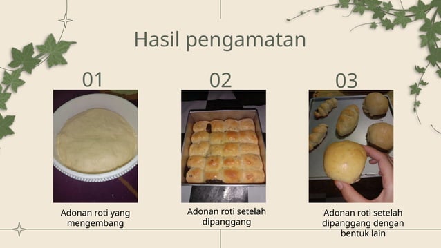 PPT bioteknologi Pembuatan Roti secara sederhana | PPTX