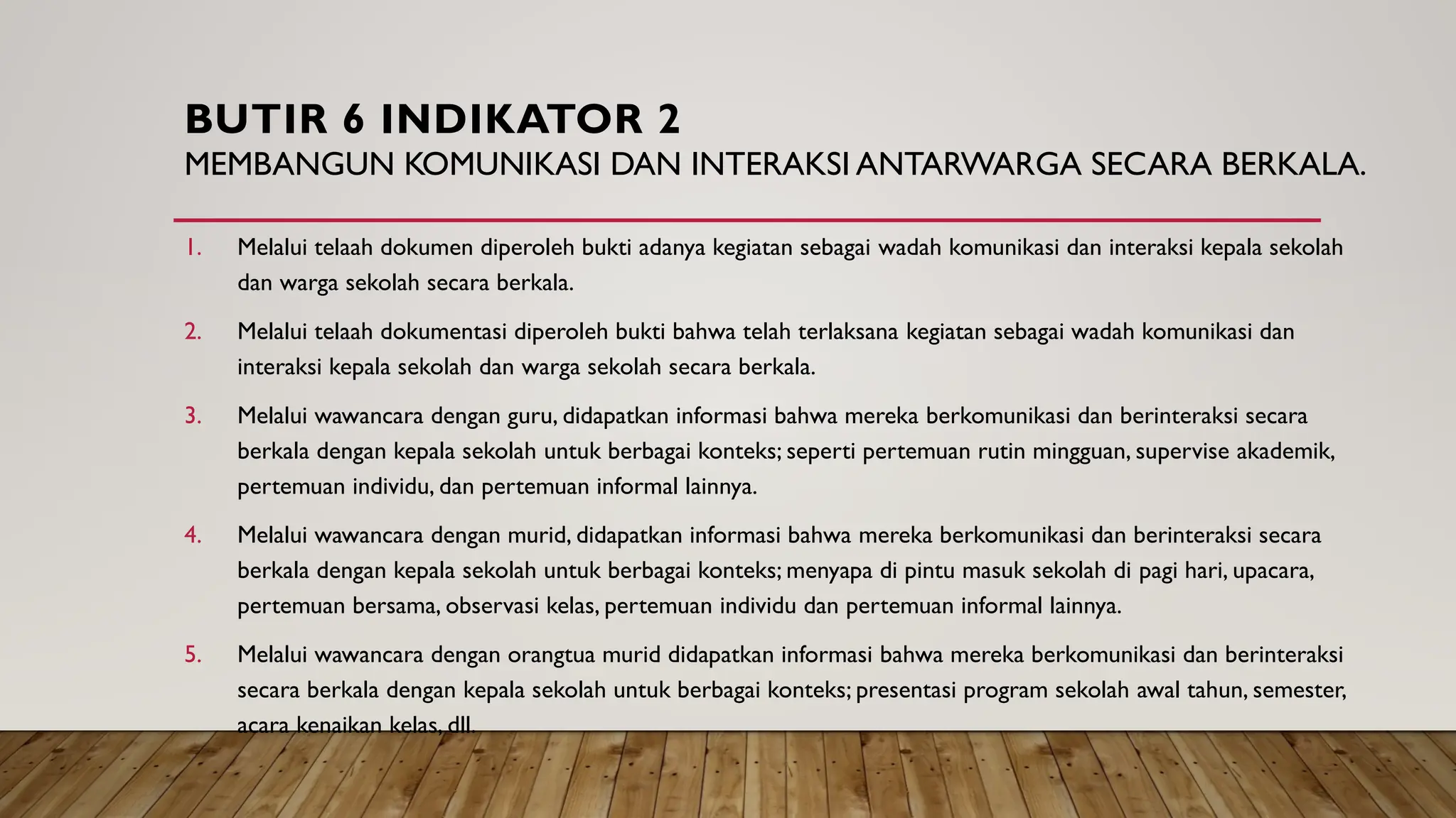 PPT Pembuktian Indikator untuk yang mau belajar | PPTX