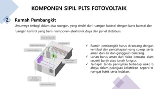 PPT Pemeliharaan Komponen Sipil PLTS Fotovoltaik.pptx