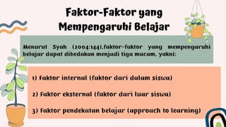 PPT Pendahuan Belajar dan Pembelajaran.pptx