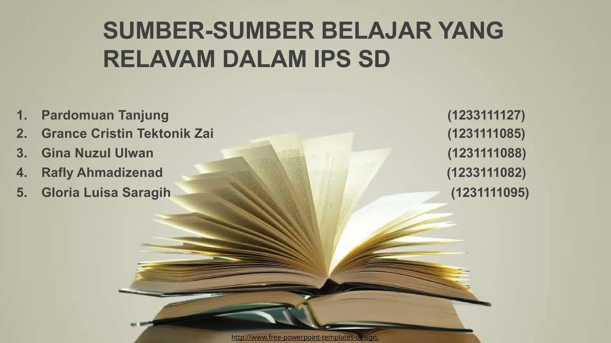 PPT PENDIDIKAN IPS SD KEL _ 7.pgggggggggptx | PPTX