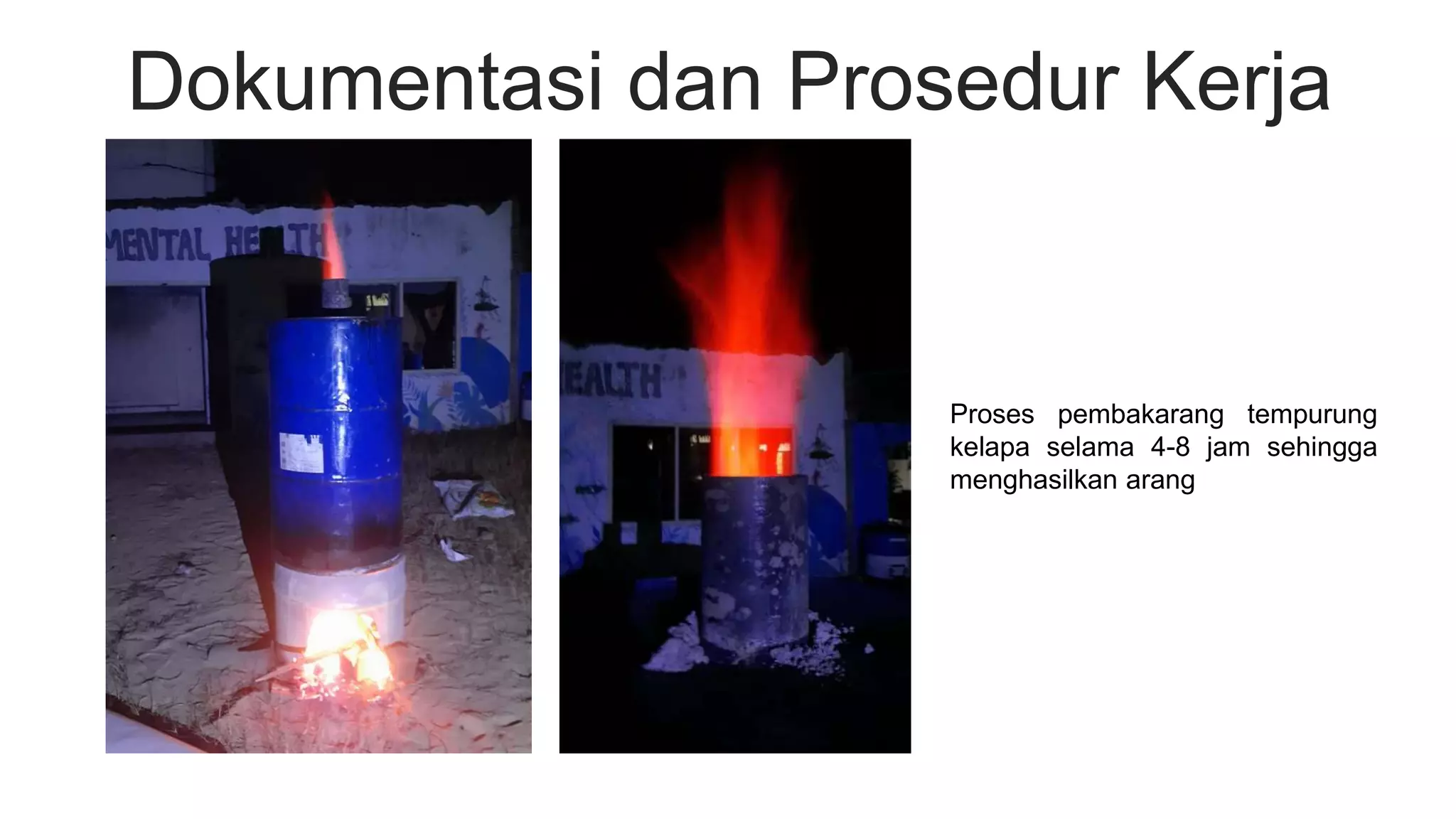 Proses pembuatan briket arang | PPTX