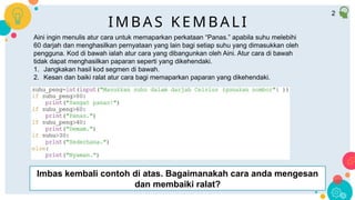 Mengesan dan membaiki ralat dalam algoritma | PPTX