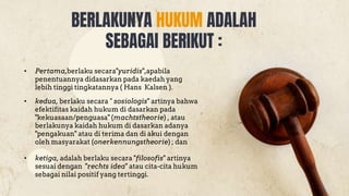 PPT sumber-sumber hukum dan subjek hukum | PPTX