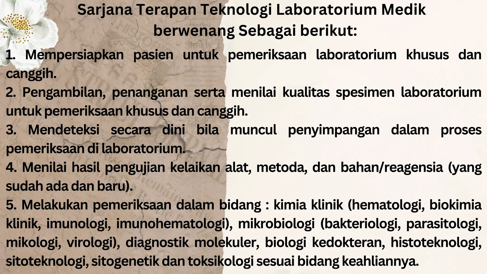 PPT Pengantar Laboratorium medik semester 1 | PDF