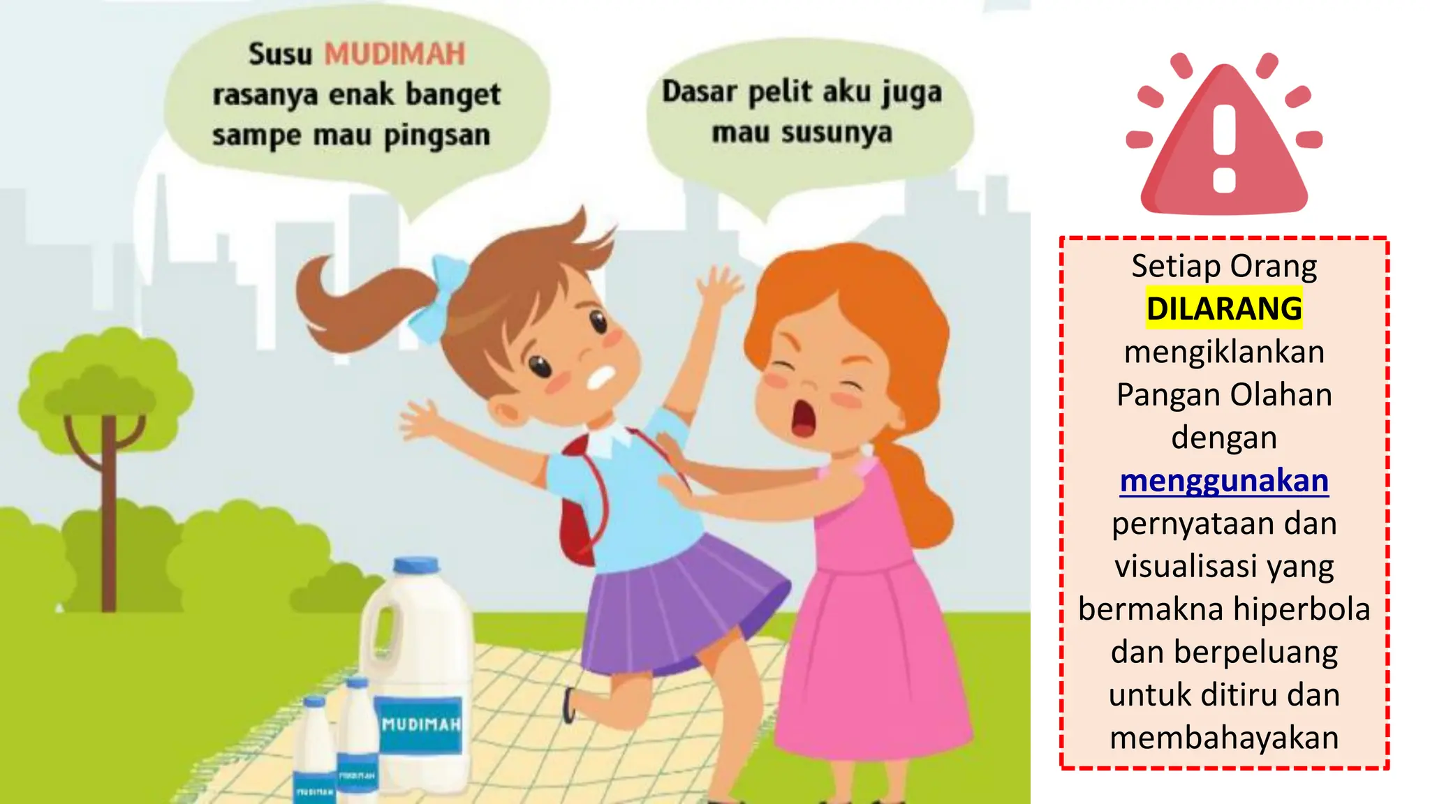 Pengawasan Iklan Pangan Olahan sesuai dengan Peraturan yang berlaku | PDF