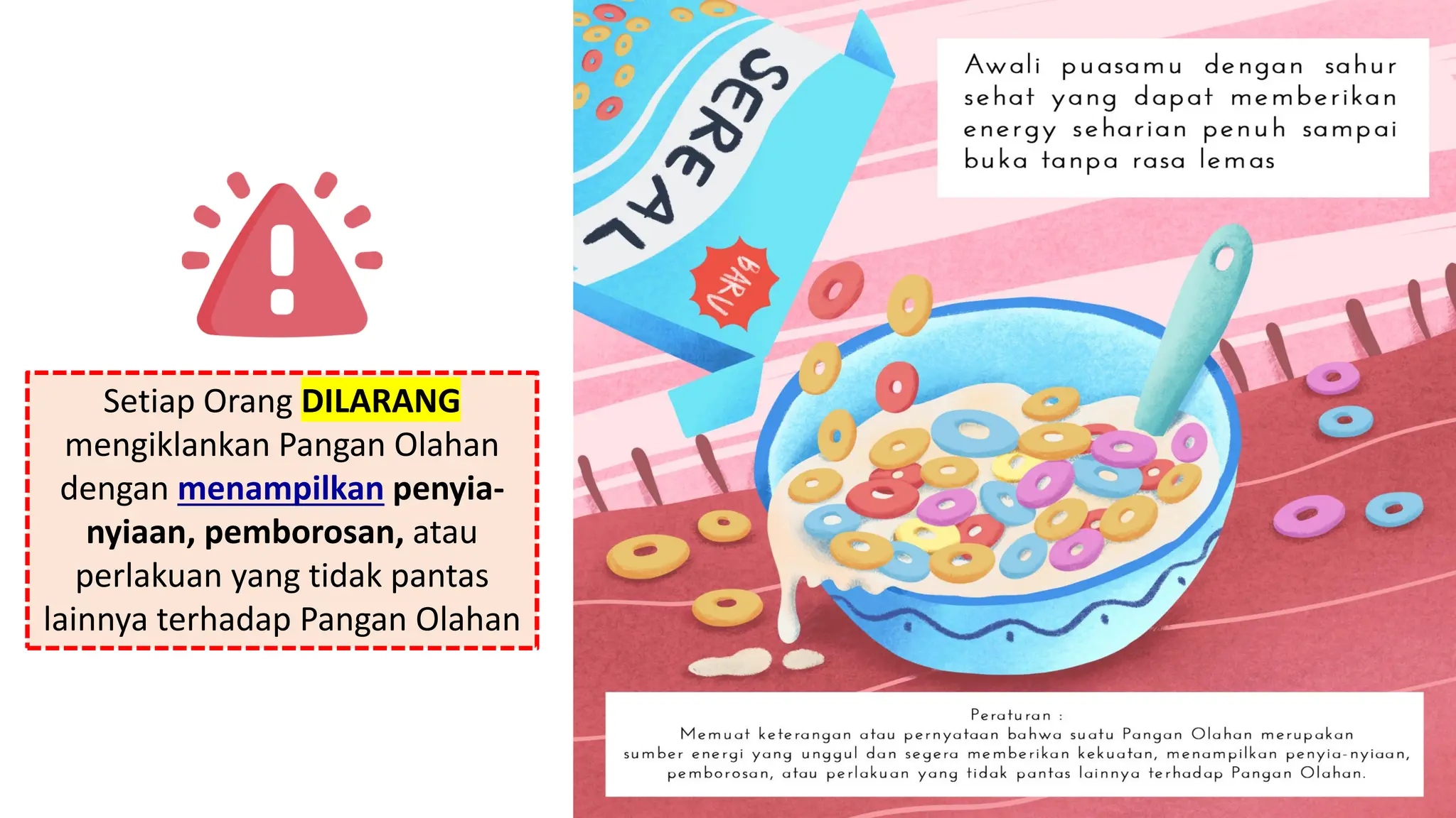 Pengawasan Iklan Pangan Olahan sesuai dengan Peraturan yang berlaku | PDF