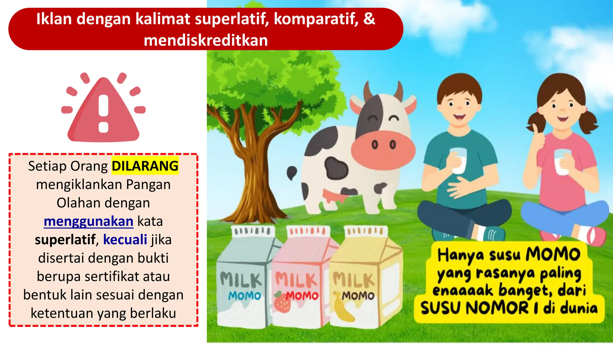 Pengawasan Iklan Pangan Olahan sesuai dengan Peraturan yang berlaku | PDF