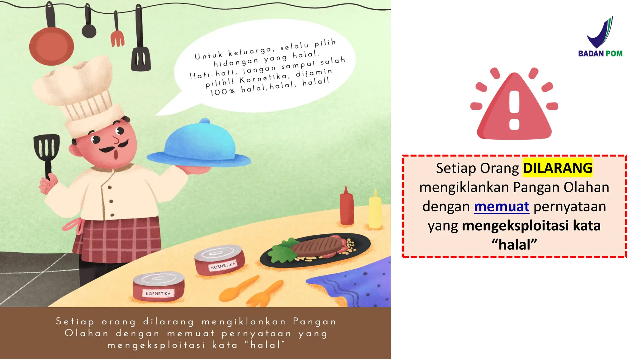 Pengawasan Iklan Pangan Olahan sesuai dengan Peraturan yang berlaku | PDF