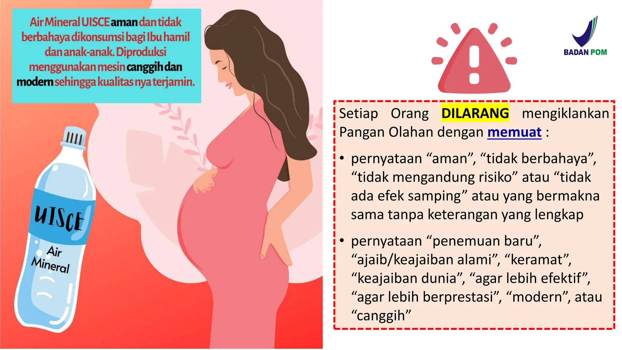 Pengawasan Iklan Pangan Olahan sesuai dengan Peraturan yang berlaku | PDF