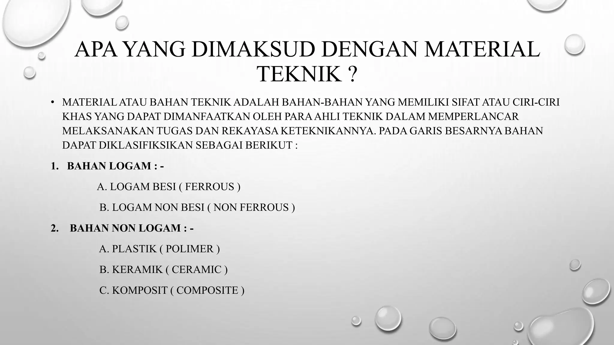 PPT PENGERTIAN BAHAN & MATERIAL TEKNIK 1.pptx