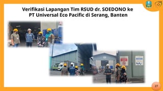 PPT Pengelolaan Limbah B3 dan Domestik RSUD dr. Soedono 2025.pptx