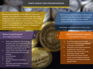Pengelolaan Wakaf | PPT