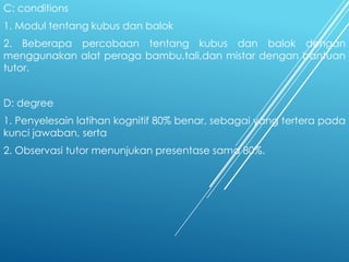 Ppt pengembangan bahan ajar model assure pada kubus dan | PPTX