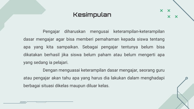 PPT Pengembangan Keterampilan Dasar Mengajar.pptx