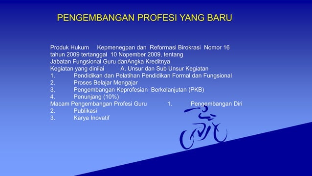 Ppt pengembangan profesi | PPT