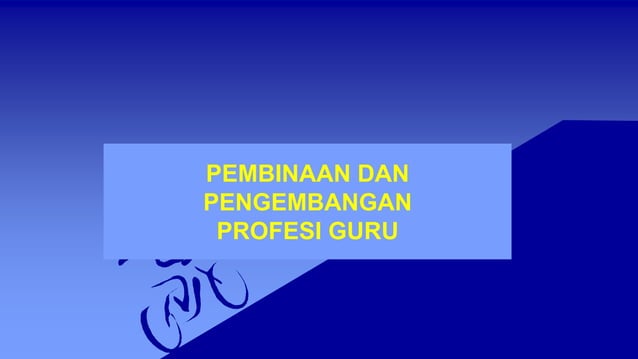 Ppt pengembangan profesi | PPT