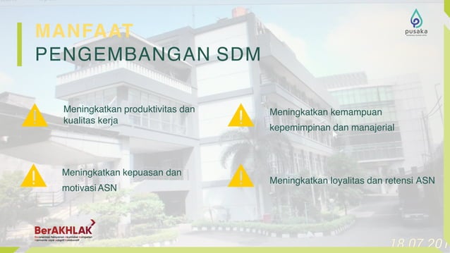 PPT Pengembangan SDM.pdf PELATIHAN PENGEMBANGAN SDM | PPT