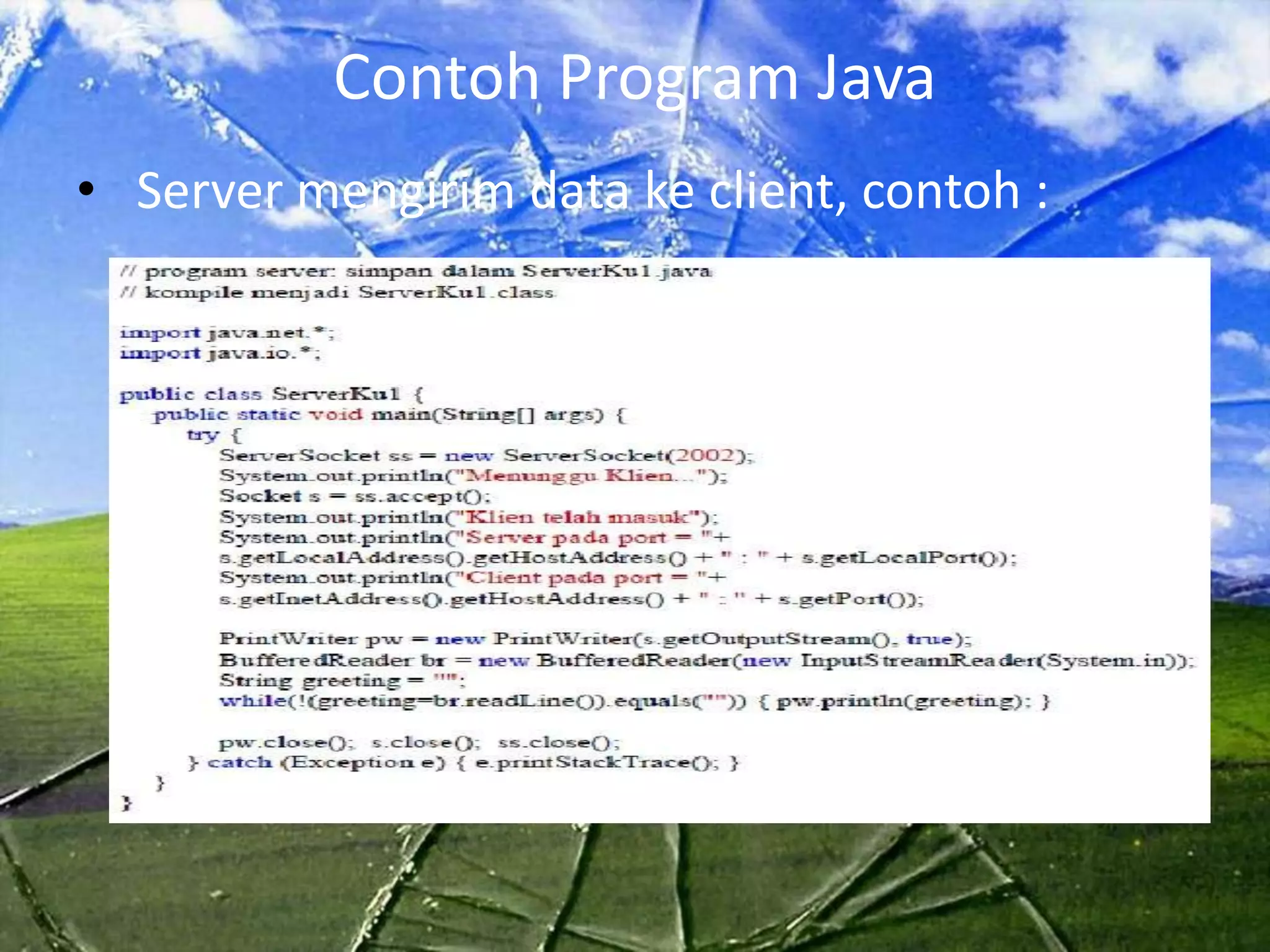 Ppt pengenalan dan pemrograman java | PPTX