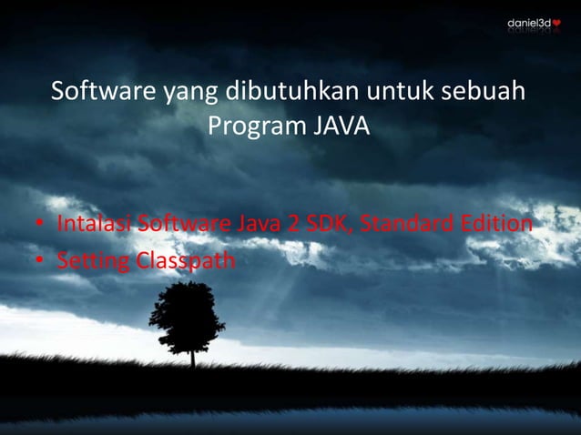 Ppt pengenalan dan pemrograman java | PPTX