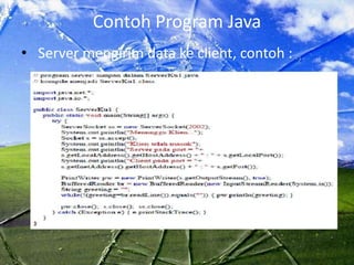 Ppt pengenalan dan pemrograman java | PPTX
